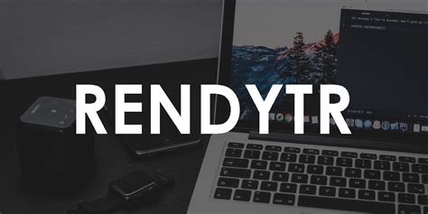 GitHub RendyTR Rendytr Github Io Simple Microsite