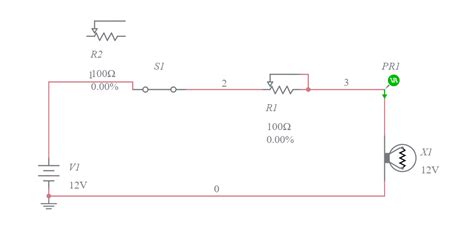 Variable Resistor Multisim Live