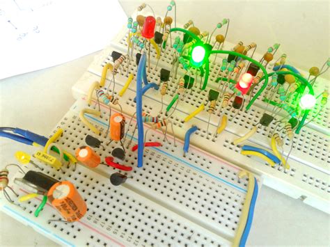 Bcd Counter Using Discrete Transistors Trybotics