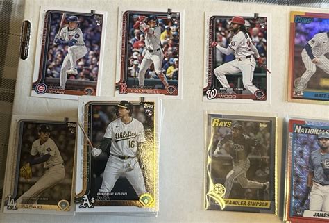 2025 Topps Update 180 Base Rookie Card Lot 50 Non D Parallels
