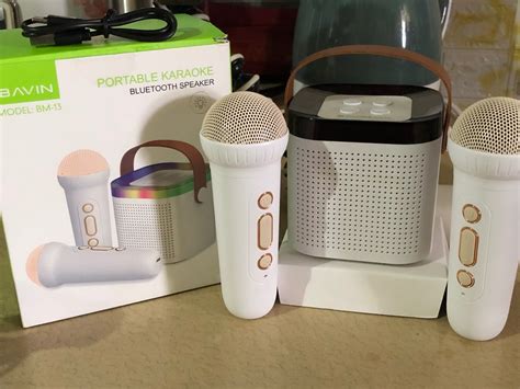 Bavin Bm13 Wireless Bluetooth Mini Ktv Karaoke Speaker Audio