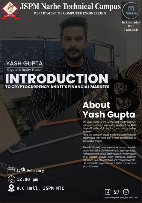 atharva kurumbhatte on linkedin event cryptocurrency stockmarket