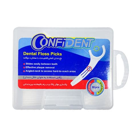 نخ دندان کمانی کانفیدنت ۳۰ عددی داروخانه آنلاین