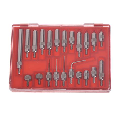 ANENG 22Pcs Steel Dial Indicator Point Set 4 48 Thread Tip For Dial Test Indicators In Dial