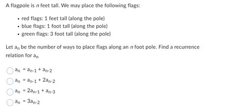 Solved Let An Be The Number Of Binary Strings Of Length N Chegg