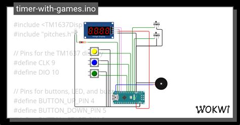 Timer With Games Wokwi Esp32 Stm32 Arduino Simulator