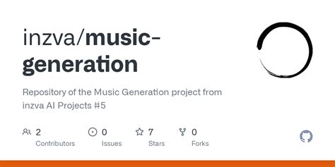 GitHub Inzva Music Generation Repository Of The Music Generation Project From Inzva AI