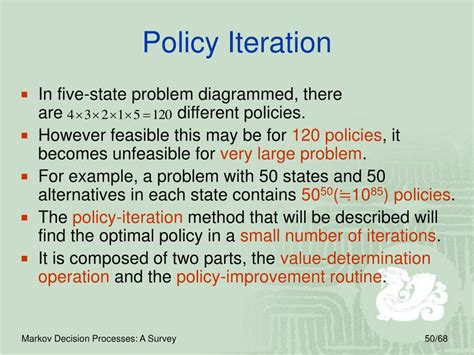 Ppt Markov Decision Processes A Survey Powerpoint Presentation Free