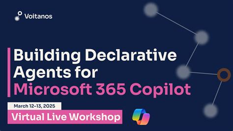 Workshop Build Declarative Agents For Microsoft 365 Copilot