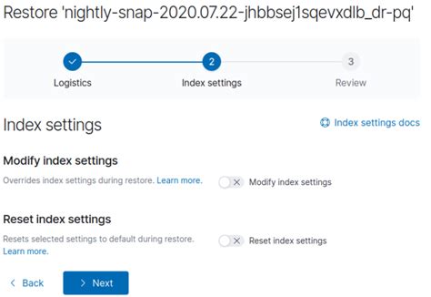 Index Backup Management Wazuh