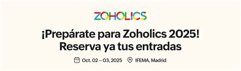 Cómo Convencer A Tu Manager Para Venir A Zoholics 2025