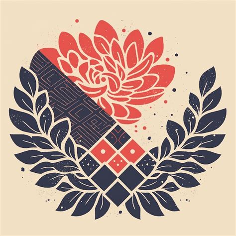 Korean Calligraphy Patterns With Elegant Strokes Premium Ai Generated