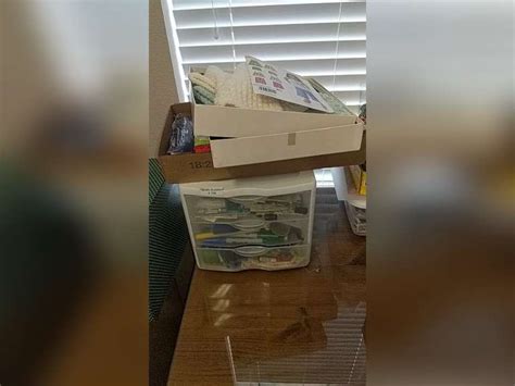 Small 3 Drawer Organizer Patterns Needles Fabric Wolfe Auction And Realty Llc