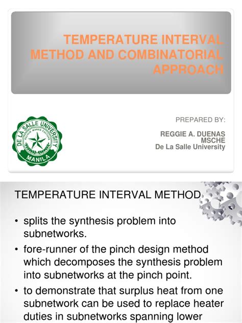 Temperature Interval Methods And Combinatorials Pdf Heat Temperature