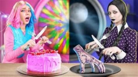 چالش ونزدی آدامز و ایند ،چالش غذای وحشتناک ونزدی و ایند قسمت 2 ، سرگرمی