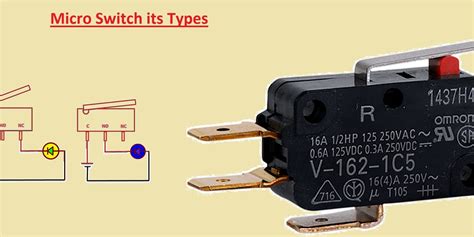 Micro Switch Its Types And How Its Work Diagram Working Principle