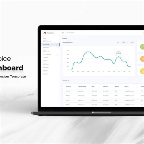 Invoice Admin Dashboard UI Kit