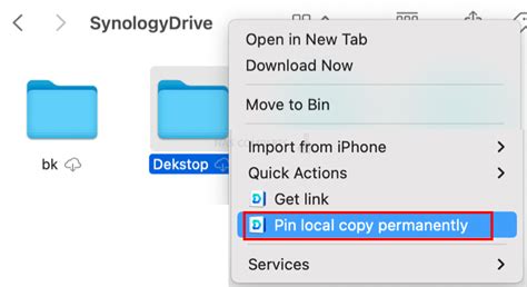 How To Enable On Demand Sync On Mac Synology Drive Client 3 2 Nas