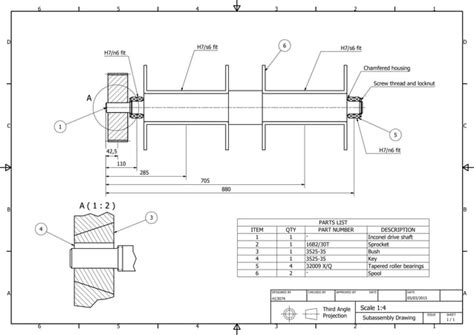 Subassembly Drawing Pdf