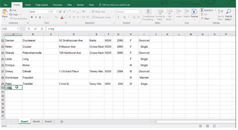 Admnexc302105 Excel Training How To Autofit And Autocomplete