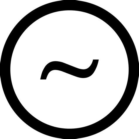 Approximately Approximate Math Symbol Icon Free Image From