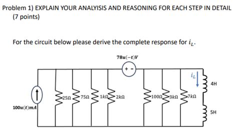 solved problem 1 explain your analyisis and reasoning for