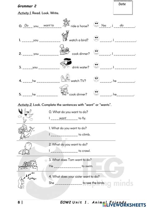 Grammar G4 Unit Worksheet Live Worksheets 41 Off
