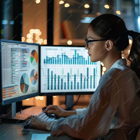 a data scientist visualizing machine learning computer science