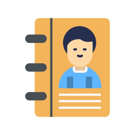 Contact Book Free Interface Icons