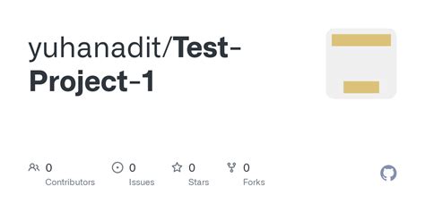 Github Yuhanadit Test Project