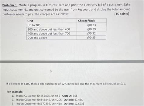 Solved Problem Write A Program In C To Calculate And Chegg Com