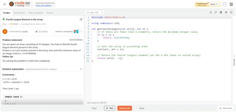 harjot singh on linkedin 🚀 struggling with the dsa journey let s dive into finding the fourth…