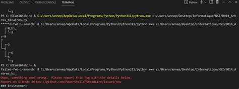 problem with the latest version of the official python interpreter i