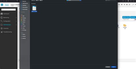 Upload Download Files Using Webui Method No Usb Tftp Or Scp Required Cisco