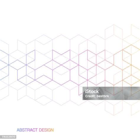 등각 투영 모양 블록이있는 그래픽 디자인 요소 추상 기하학적 배경의 벡터 그림 0명에 대한 스톡 벡터 아트 및 기타 이미지