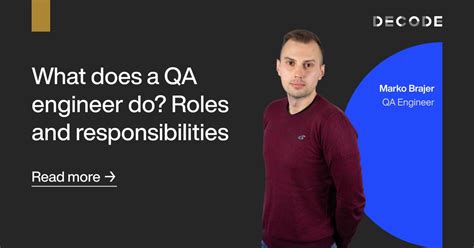 Decode ® On Linkedin What Does A Qa Engineer Do Everything You Need