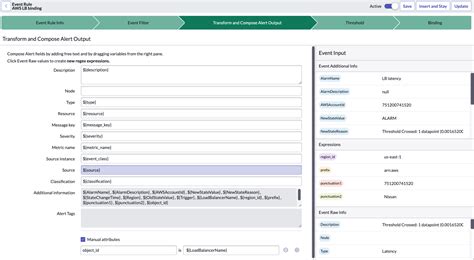 Event Management Event Rules Processing Itsc