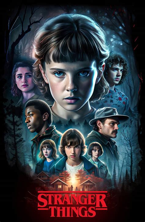 Stranger Things Fan Made Poster By Fantomvisual On Deviantart