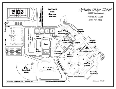 Map Of High School Building