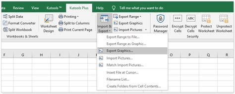 how to save chart as tiff image in excel