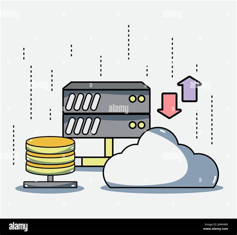 Security Data Center Connection Server Stock Vector Image And Art Alamy