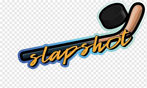 레트로 스타일의 하키 스포츠 타이포그래피 스티커 Png Pngwing