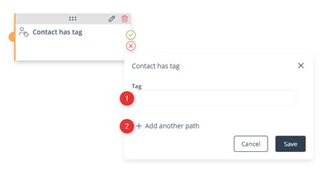Workflow Condition Contact Has Tag Support Salesmanago Customer Engagement Platform For