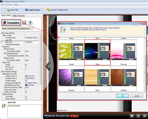 Does It Provide Full Equipped Templates To Build HTML Flipbook Quickly