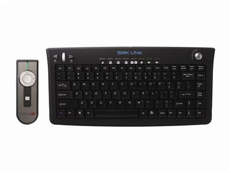 Smk Link Vp6342 Black 88 Normal Keys 8 Function Keys Usb Remotepoint Wireless Navigator Suite
