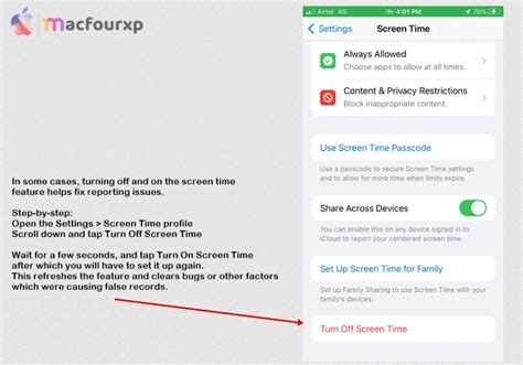 6 Proven Ways To Fix Screen Time Not Accurate On IPhone IPad