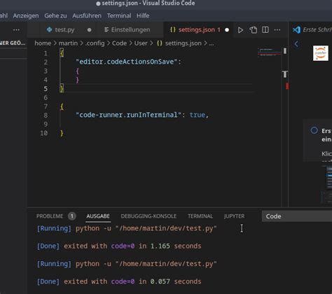 Python Vscode Terminal Output Is Not Processed Stack Overflow