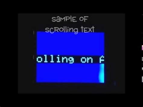 Text Scrolling With Arduino And Adafruit TFT Touch Shield YouTube