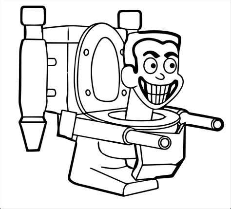 Omalov Nky K Vytisknut Skibidi Toaleta Omalovanek Cz