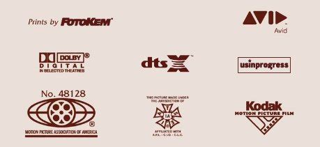 Kodak Motion Picture Film Credits